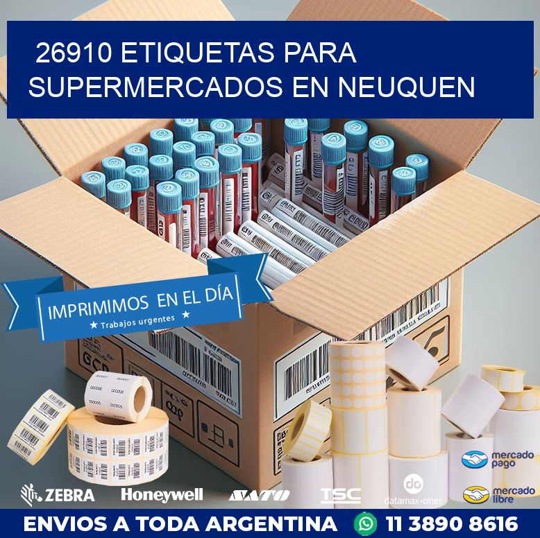 26910 ETIQUETAS PARA SUPERMERCADOS EN NEUQUEN - Etiquetado Ceyal